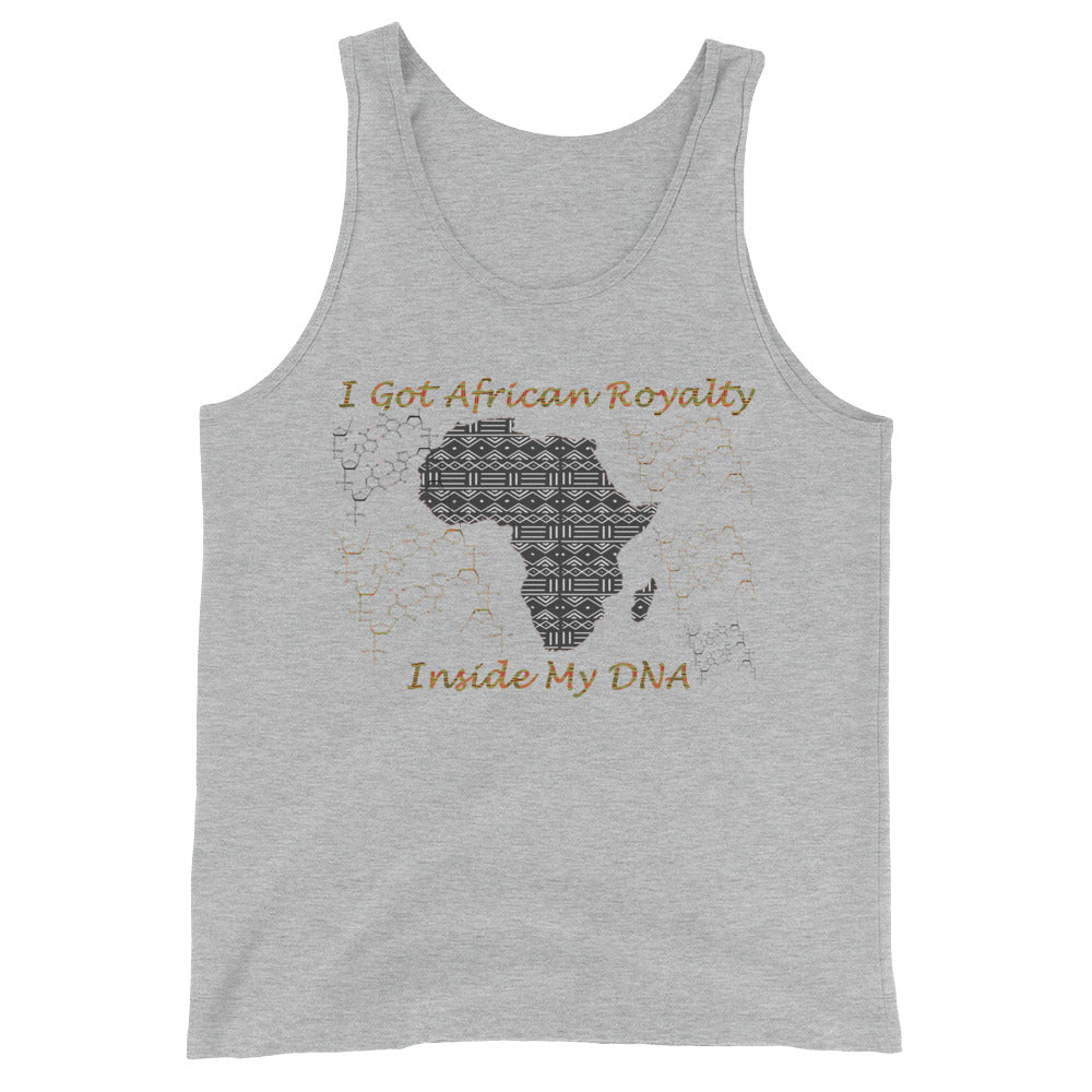 African Royalty DNA Unisex Tank Top - RuvaAfricWear